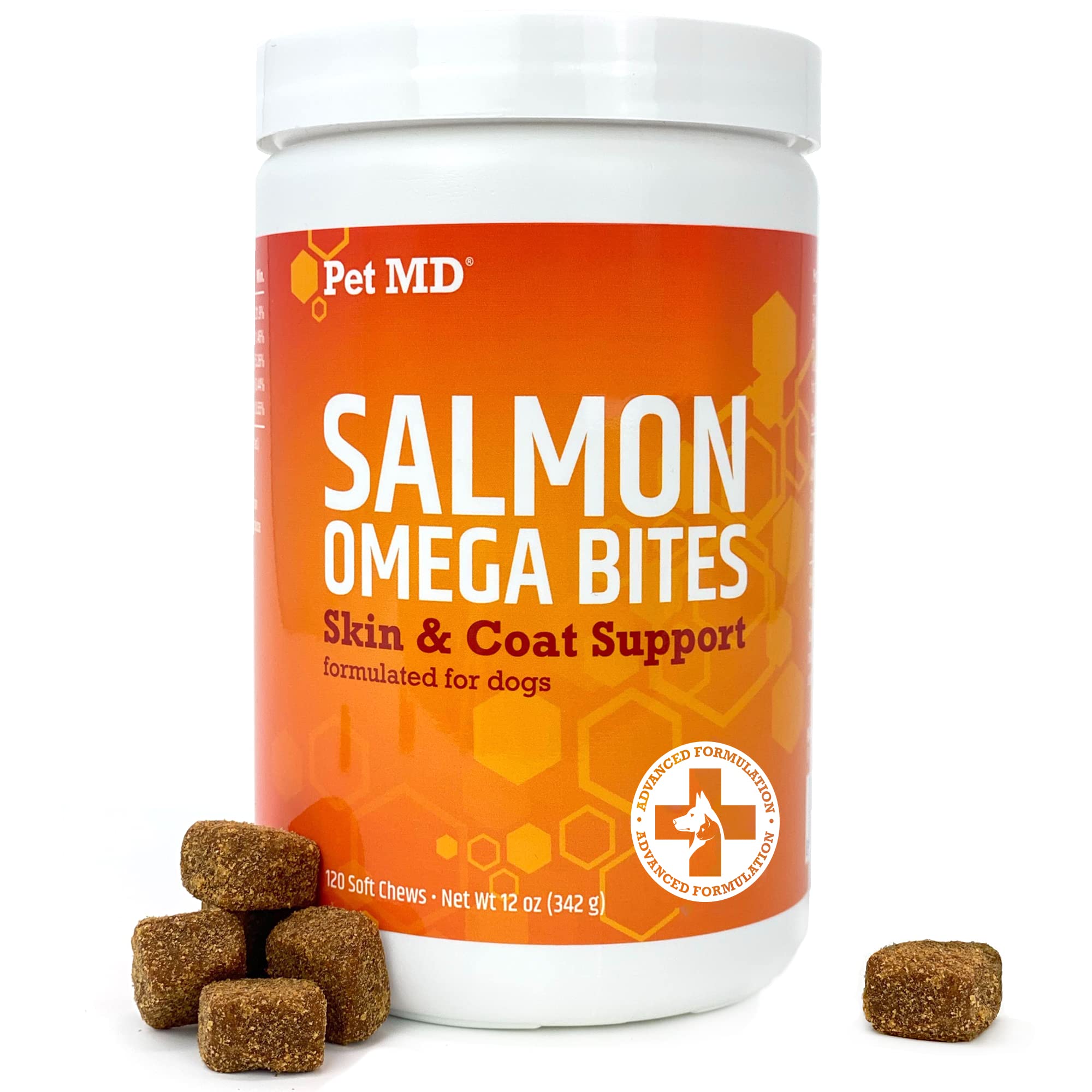 Pet MD Salmon Oil Omega 3 + Advanced Hip & Joint