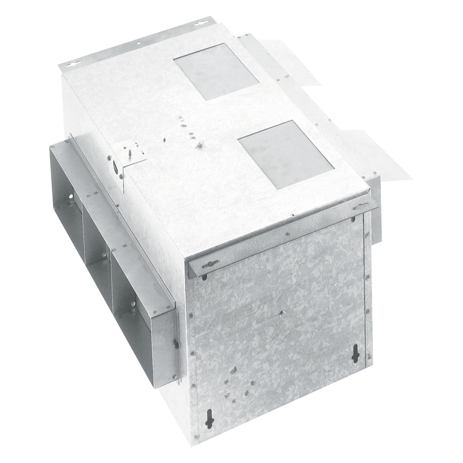 Broan HLB6 External In-Line Blower for Broan Range Hoods, Ventilation for Kitchen, Home, and Commercial Areas, 600 CFM