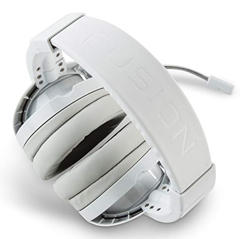 PowerA Fusion Wired Stereo Gaming Headset with Mic for PlayStation 4, Xbox One, X, Xbox One S, Xbox 360, Nintendo Switch, PC, Mac, VR, Android, and iOS - White - Xbox 360; Xbox