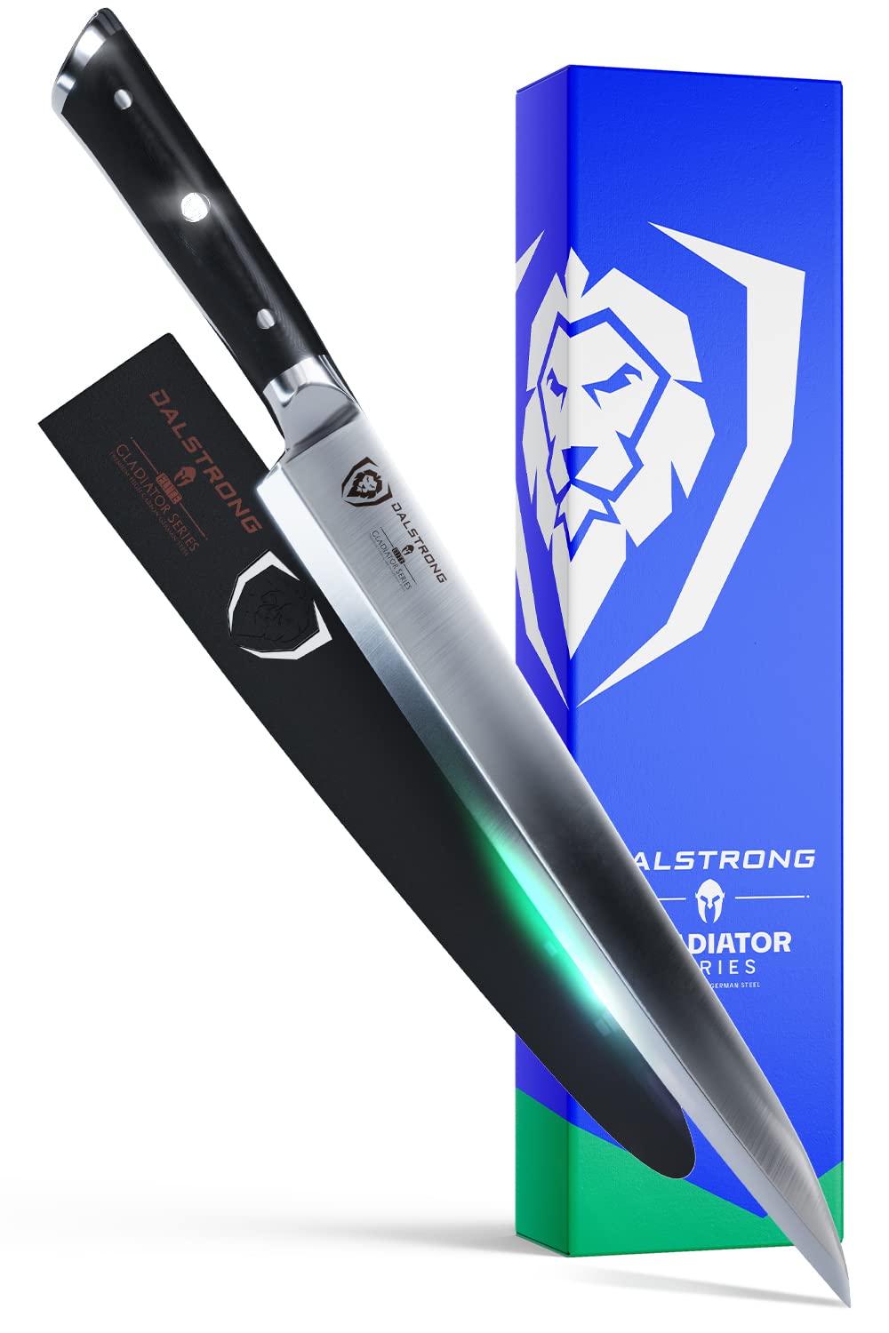 Dalstrong Shadow Black Series Yanagiba Sushi Knife 10.5" Bundled with Gladiator Series Yanagiba Sushi & Slicing Knife 10.5" - NSF Certified