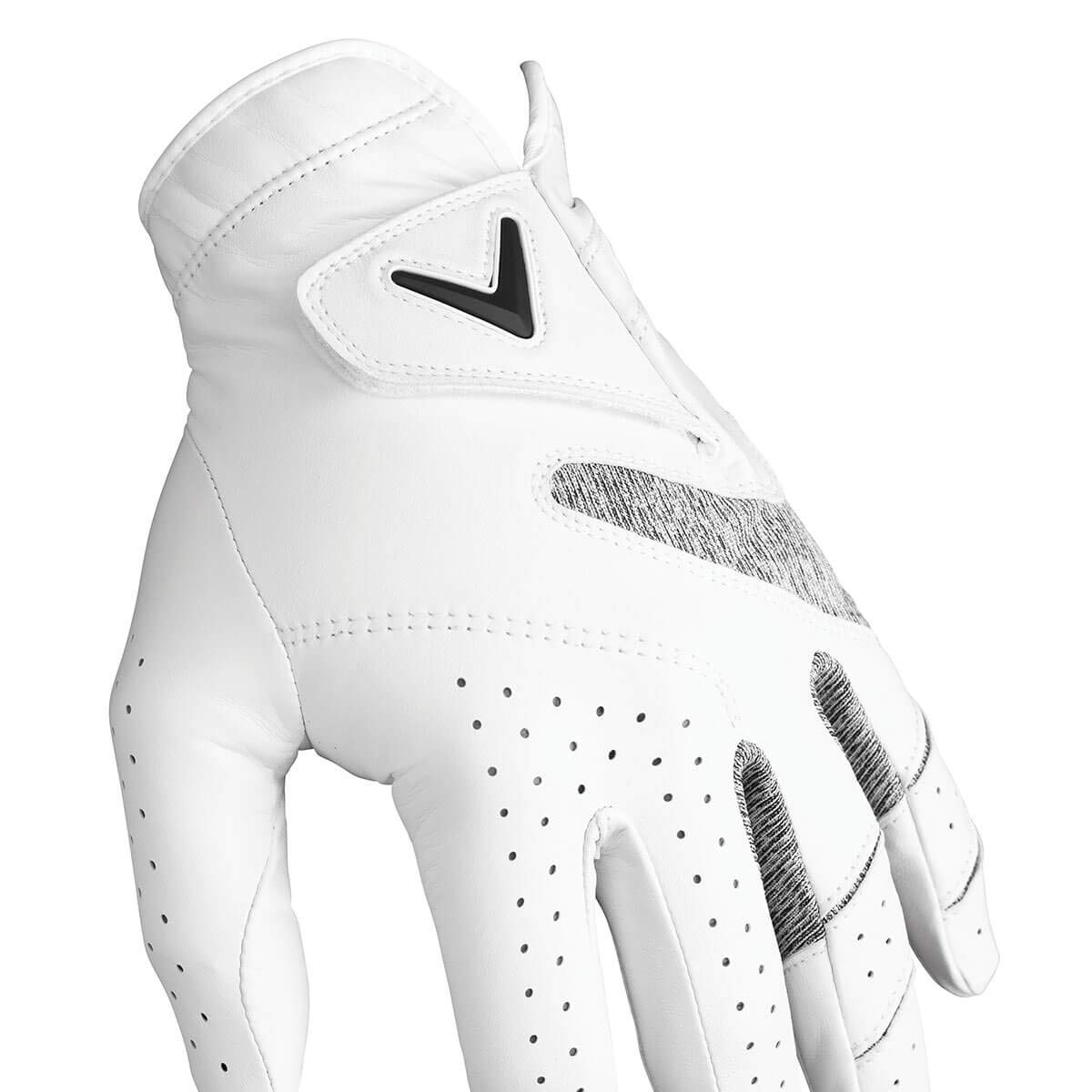 Callaway Men's Golf Apex Tour Glove 2019, White, Large