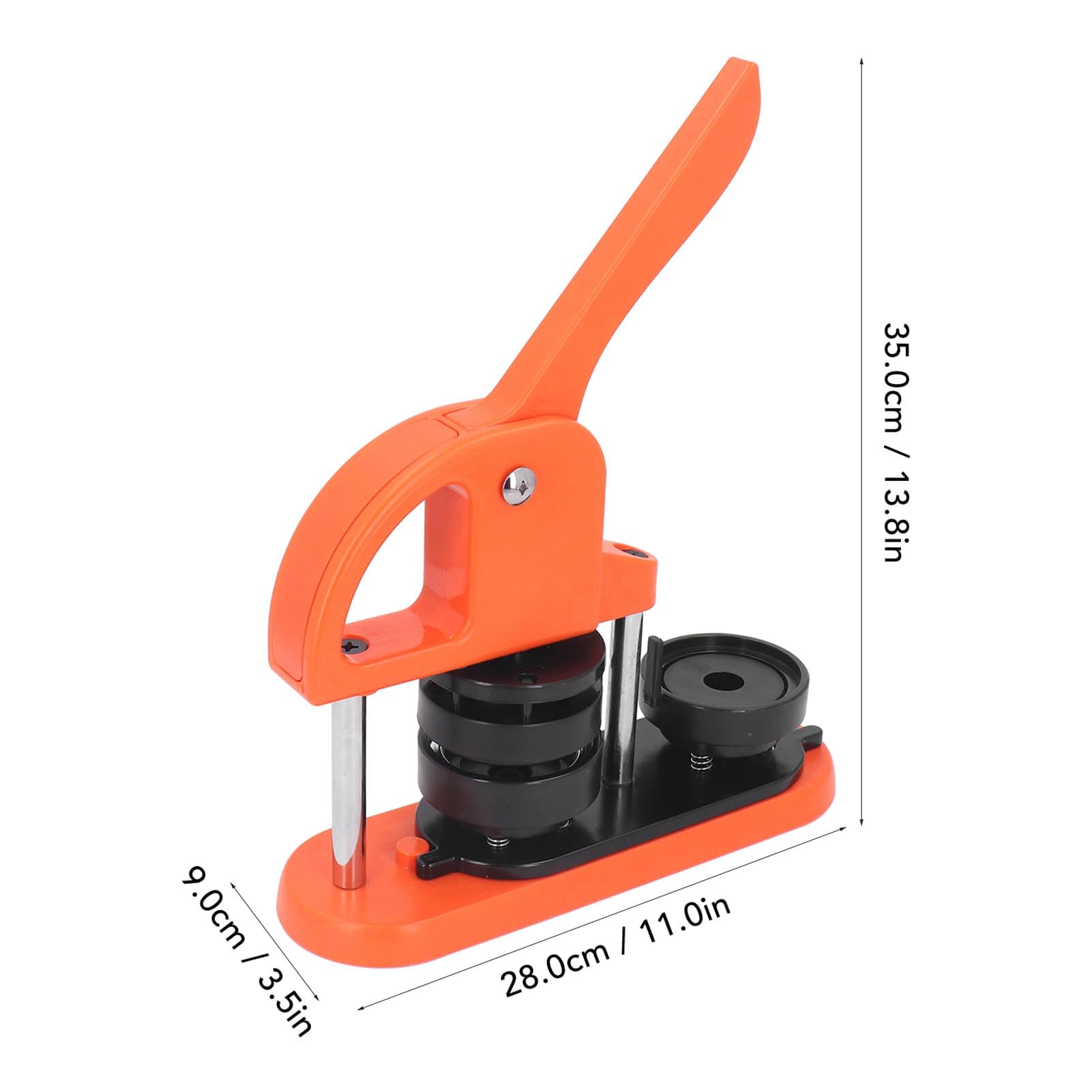 Button Maker Machine, Pin Maker Machine Detachable High Success Rate for Homemade (11)