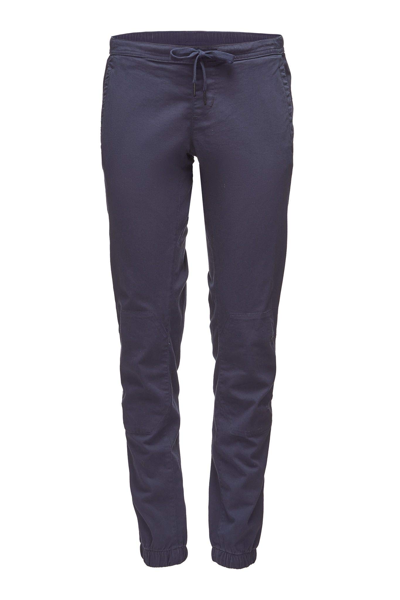 Black Diamond Women's Notion Pants Casual Stretch Cotton Pants, Captain, Small