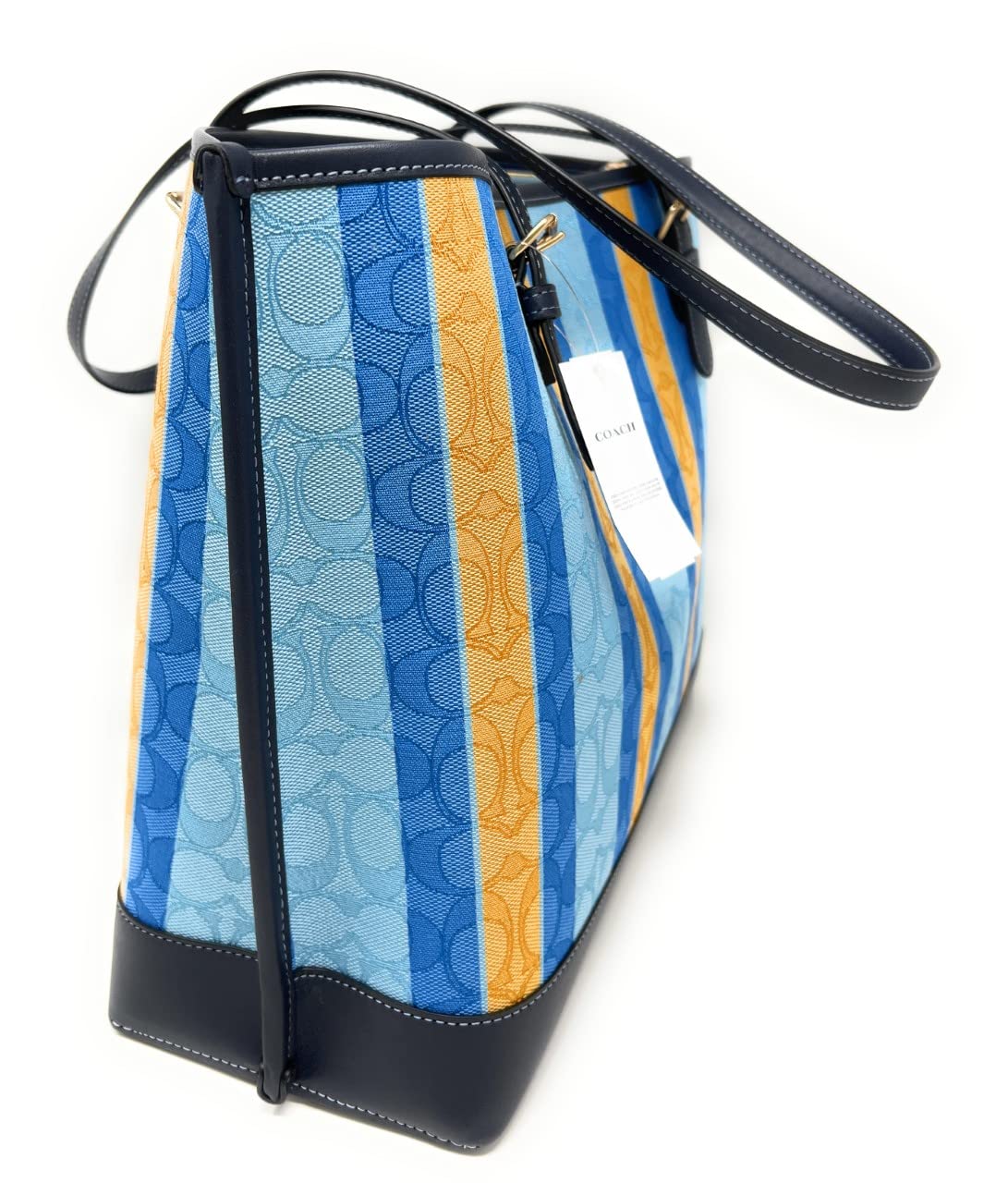 COACH Mollie Tote In Signature Jacquard With Stripes