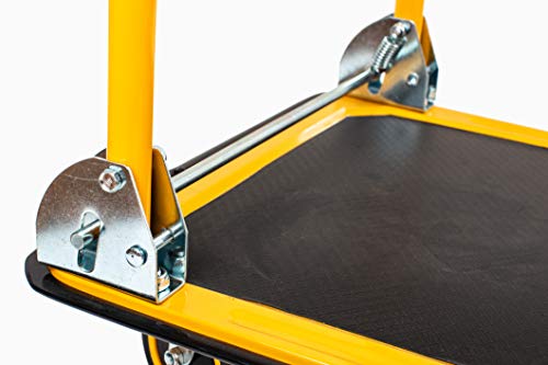 MaxWorks 80877- Foldable Platform Truck Push Dolly 660 lb. Weight Capacity