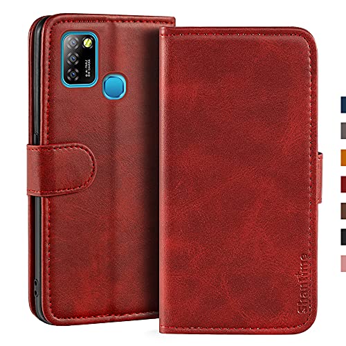 Infinix Smart 5A Case, Leather Wallet Case with Cash & Card Slots Soft TPU Back Cover Magnet Flip Case for Infinix Smart 5A (6.6β)