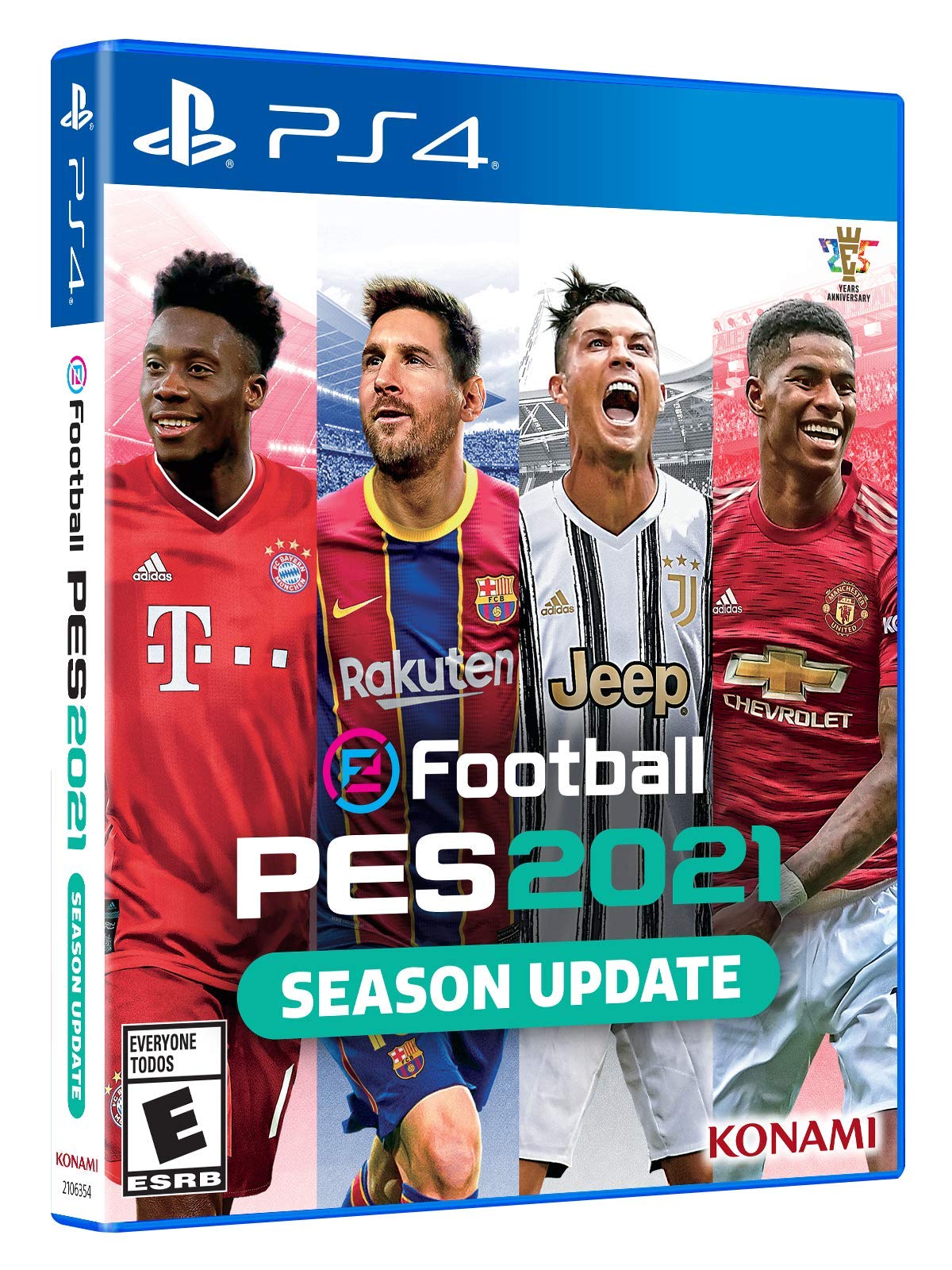 Pro Evolution Soccer 2021 LATAM Spanish/English/French version