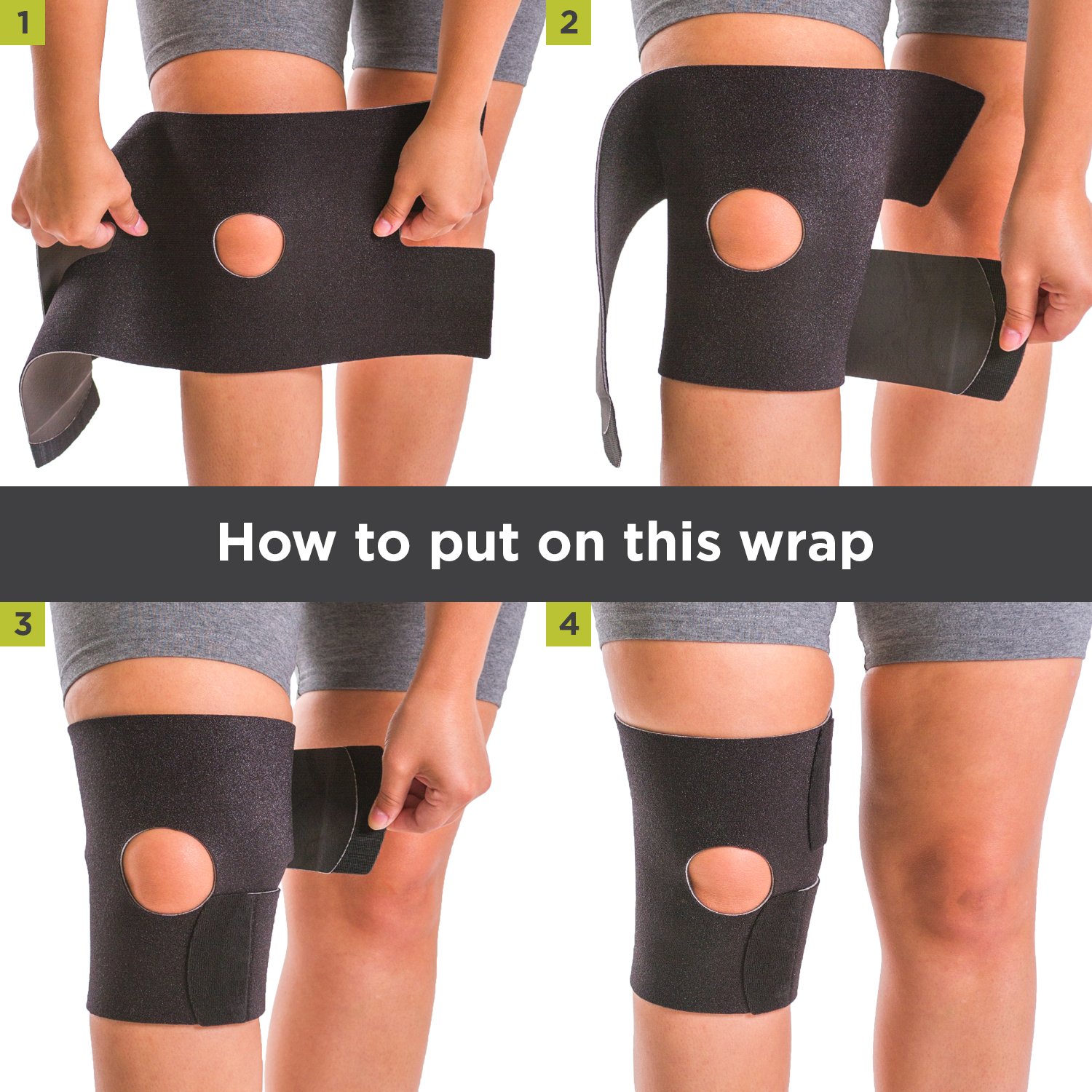 BraceAbility Plus Size Non-slip Knee Support | Comfortable No-Sweat Womens and Mens Brace for Sore Knees, Sprains, Arthritis Joint Pain Relief while Walking, Working Out, Sitting & Standing (Large)