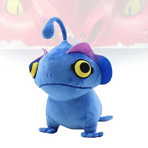 Ichika Nakano The Sea Beast Plush Toy 9in/23cm Soft Blue Monster Plush Cute Blue Lantern Fish Perfect for Kids and Home Decor