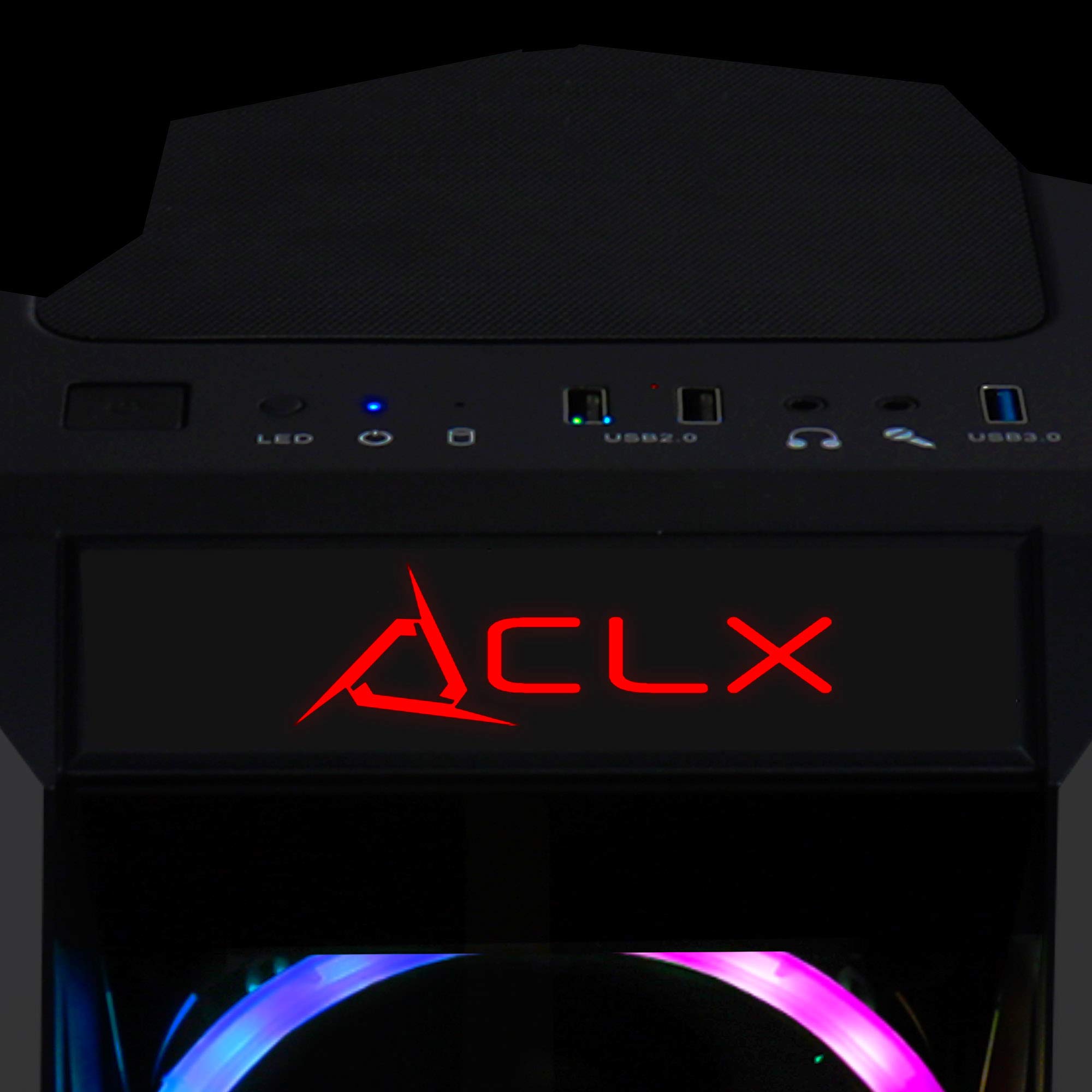 CLX Set VR-Ready Gaming Desktop - Intel Core i7 10700 2.9GHz 8-Core Processor, 16GB DDR4 Memory, GeForce RTX 3060 Ti 8GB GDDR6 Graphics, 240GB SSD, 2TB HDD, WiFi, Windows 11 Home 64-bit, Black