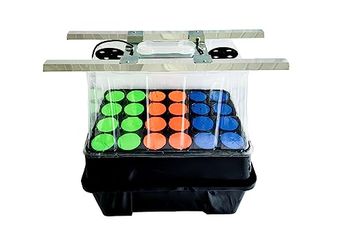 Clone Machine 24 Site Aeroponic Hydroponic System (Clone Machine w/Light, 1)