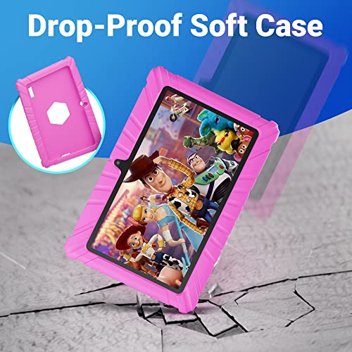 Contixo 7 inch Kids Learning Tablet Bundle - 16GB Storage, Bluetooth, Android, Dual Cameras, Parental Control, Kids Bluetooth Headphone & 32GB microSD Card