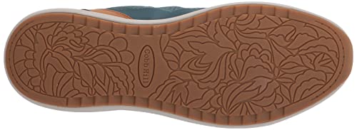 Cobb Hill Women's Skylar Mesh Lace Walking Shoe, Teal Waterproof, 7
