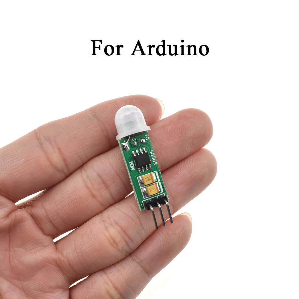 Boscoqo HC-SR505 Human Motion Sensor Detector Module Mini Precise PIR Infrared for Arduino 1 Pack