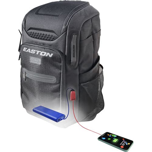 Easton | FLAGSHIP Backpack Equipment Bag | Baseball & Softball | Black
