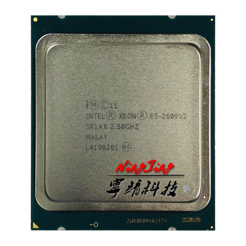 SAAKO Xeon E5-2609v2 2.5 GHz Quad-Core Quad-Thread CPU Processor 10M 80W LGA 2011 Making Computers Process Data Faster