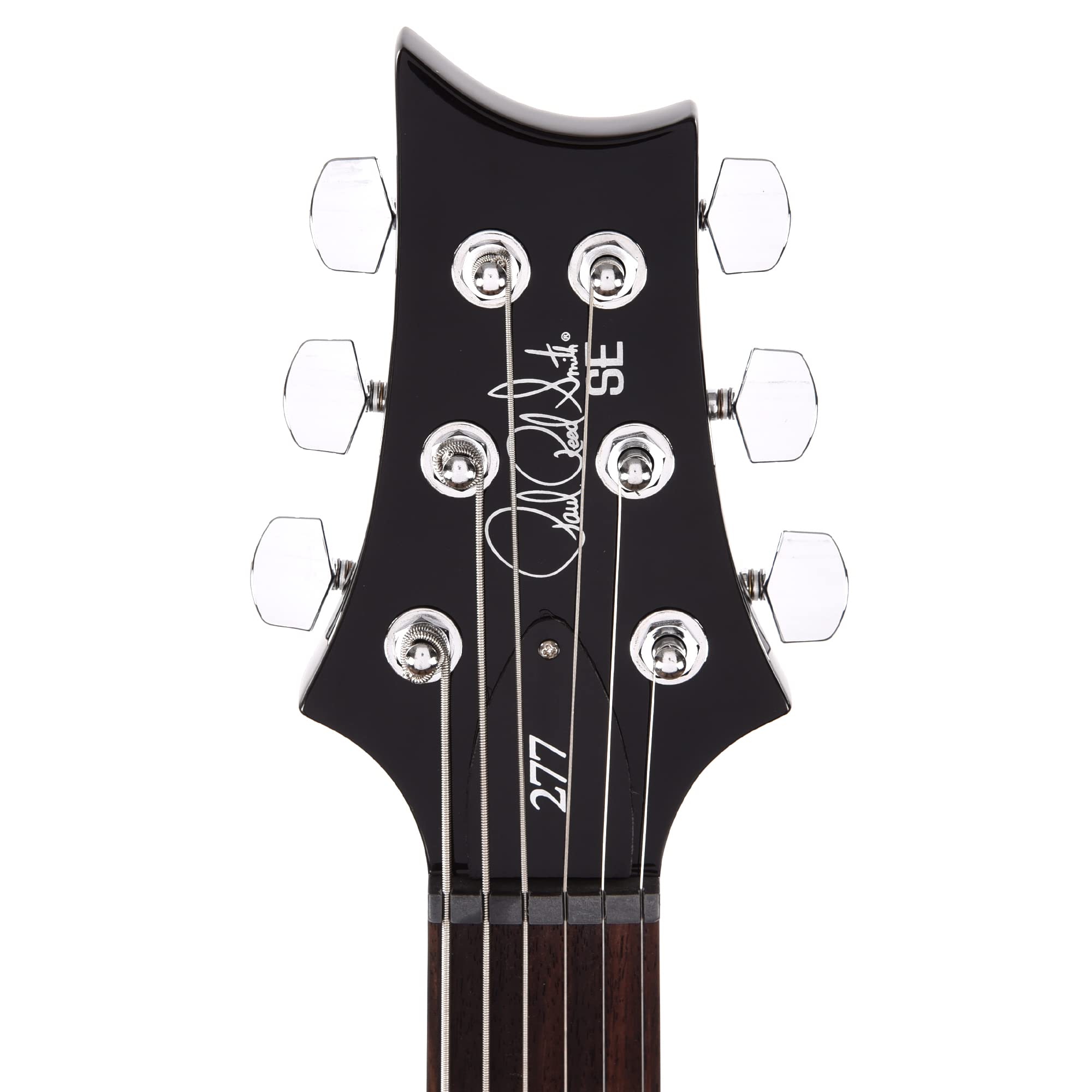 PRS Guitars 6 String SE 277 Baritone Charcoal Burst with Gig Bag, Right (100466:CA)