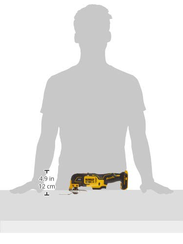 DEWALT 20V MAX* XR Oscillating Tool, Brushless, Tool Only (DCS355B)