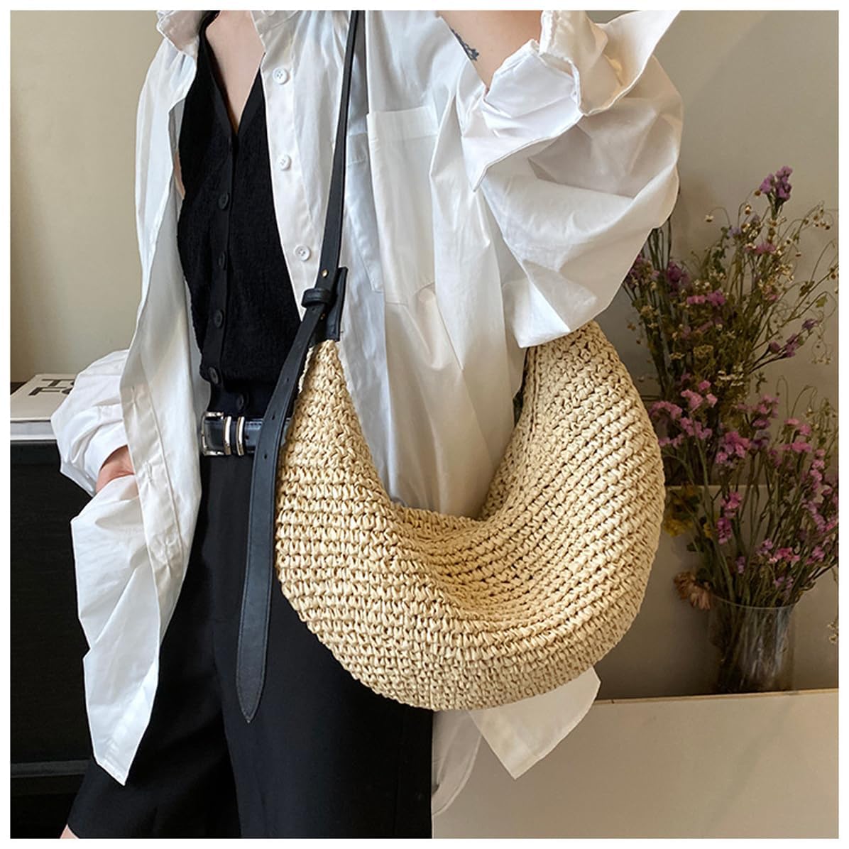 Cloud Pouch Bag for Women Ruched Bag Dumpling Handbag Design Shoulder Clutch Purse Mini Chic Top Handle Bag