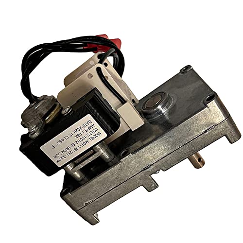 New (MK) 80606 Ashley AP5660, US Stove 5660 Auger Motor 1 RPM COUNTER CLOCKWISE W/Hole + many other models