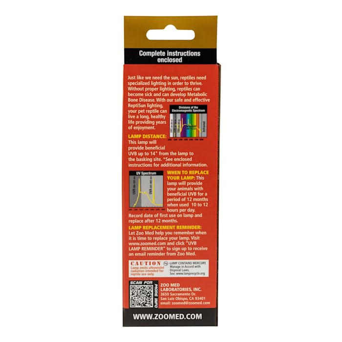 Zoo Med ReptiSun Tropical Compact Fluorescent UVB Lamp, 26 Watts