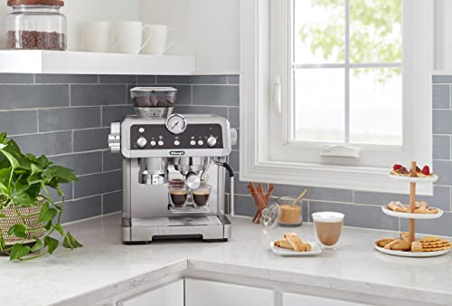 De'Longhi EC9355M La Specialista Prestigio Espresso Machine , 1.3L, Stainless Steel,Silver