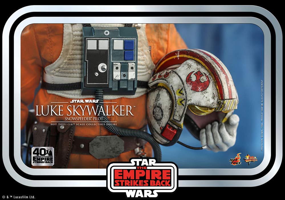 Hot Toys Star Wars The Empire Strikes Back 11 Inch Action Figure 1/6 Scale - Luke Skywalker Snowspeeder Pilot 906711