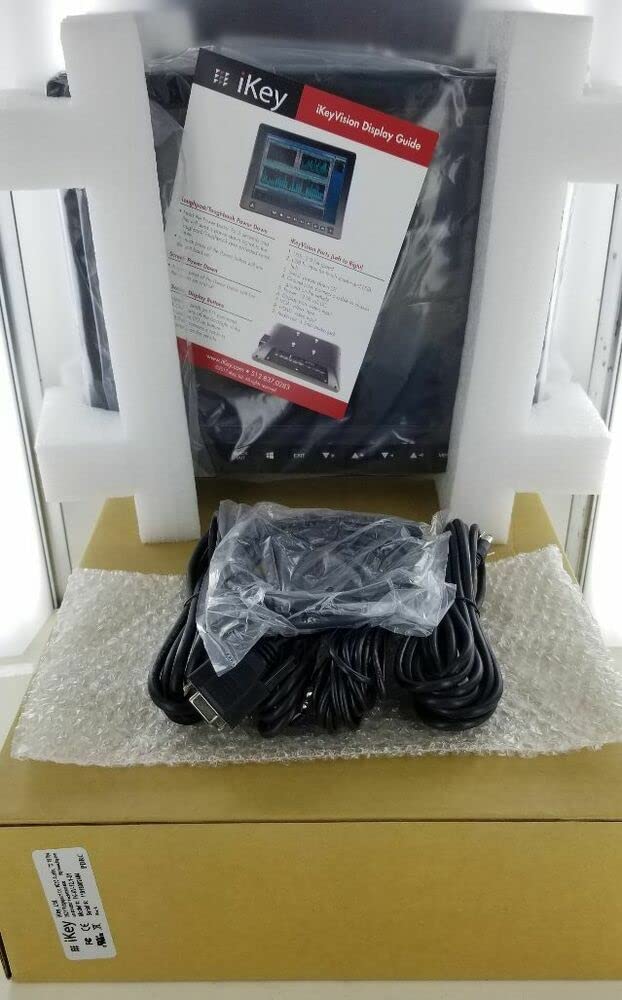New IK-KV-12.1 Vision Vehicle 12" Flat Touch Screen Display CPU Monitor