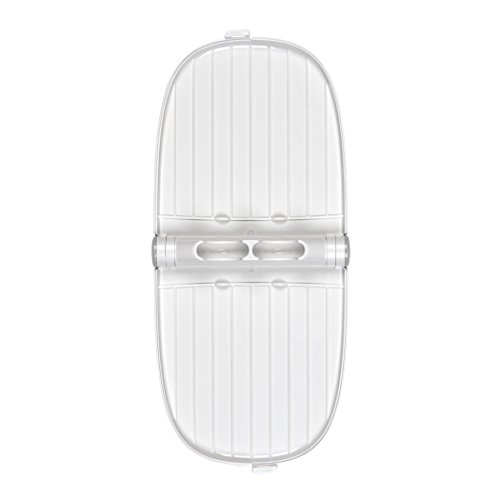OXO Tot Breast Pump Parts Compact Drying Rack with Detail Brushes, Gray, 2 Piece Set