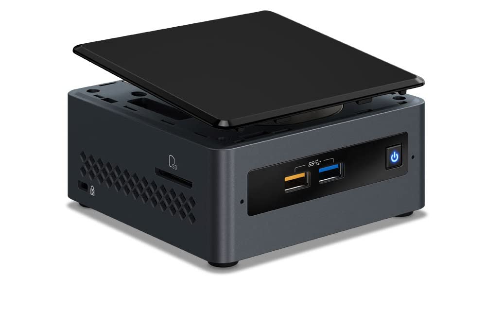 Intel NUC7CJYHN School & Business Mini Desktop Celeron J4005 2-Core, 8GB RAM, 1TB HDD (2.5), Integrated Graphics, WiFi, Bluetooth, 2xHDMI, SD Card, Win 11 Home with Hub