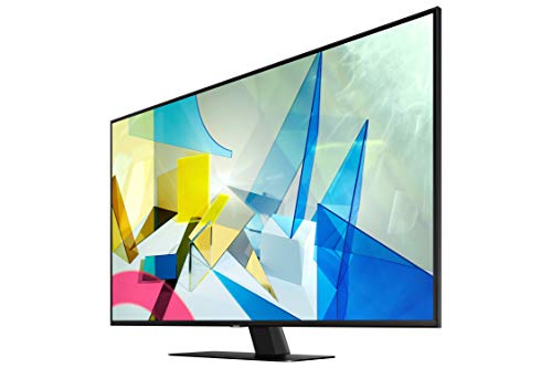 SAMSUNG 50-inch Class QLED Q80T Series - 4K UHD Direct Full Array 8X Quantum HDR Smart TV with Alexa Built-in (QN50Q80TAFXZA, 2020 Model)