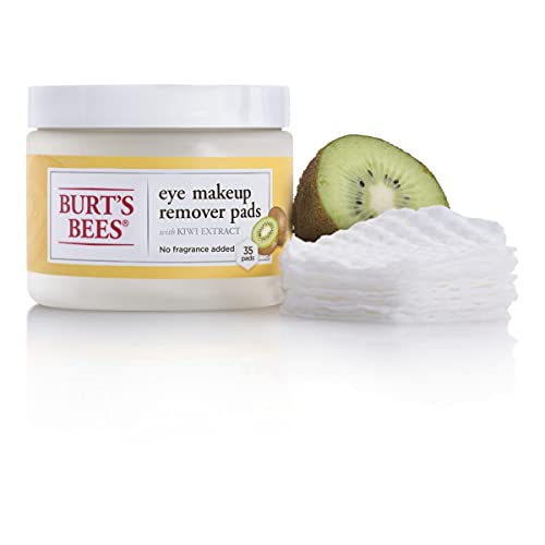 Burt's Bees Eye Makeup Remover Pads,35 Count (Pack of 3)