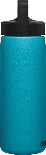 CamelBak Carry Cap Bottle - Vacuum Insulated Stainless Steel - Easy Carry, 20oz, Larkspur
