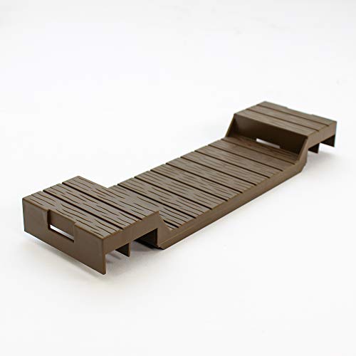 Penn-Plax Reptology Floating Turtle Pier and Basking Platform β Decorative, Functional, and Naturally Inspired β Large Size (Model Number: REP603)