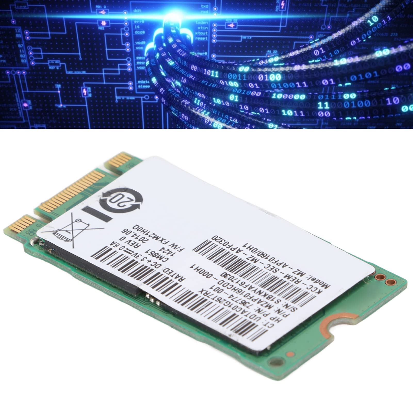 Internal Solid State Drive,Hard Drive 16GB M.2 2242 Large Capacity Design Strong Performance Computer Accessories for Mini PC Notebooks Tablets PC