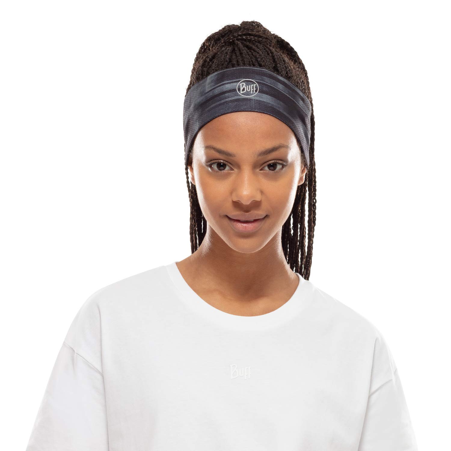 Buff Fastwick Headband Barriers Graphite Unisex One Size