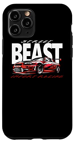 iPhone 11 Pro Import Street Racer, Japanese Racing Car, Tuner Car Themed Case
