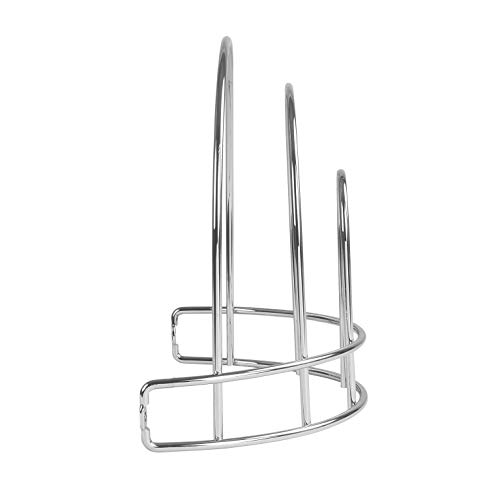 Spectrum Diversified Paper Holder & Organizer, Wall Mount or Countertop Display Perfect for Gift Bags & Wrapping Stations, Grocery Bag Holder, Sponge Cradle, Chrome