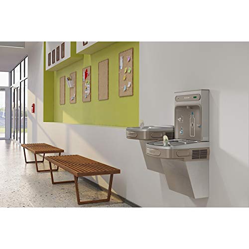 Elkay EZH2O Bottle Filling Station & Versatile Bi-Level ADA Cooler, Filtered 8 GPH Stainless