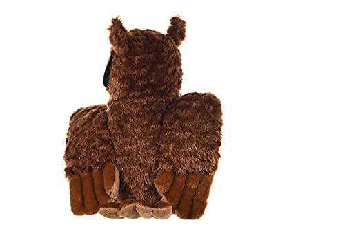 Wild Republic Great Horned Owl Plush, Stuffed Animal, Plush Toy, Kids Gifts, Cuddlekins 12", Model Number: 12310