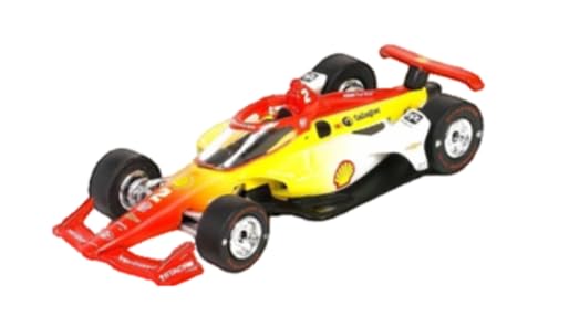 Greenlight 11581 2023 Indianapolis 500 Podium 3-Car Set #2 Josef Newgarden, 8 Marcus Ericsson, 14 Santino Ferrucci 1:64 Scale Indy 500 in Diorama Display Box