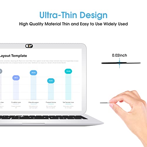 Laptop Camera Cover Slide,8-Pcs Webcam Cover, Cute Eagle Camera Cover slide for MacBook Pro, iMac,iPad, iPhone, Laptop,Tablet, Cell Phone.Ultra-Thin Web Cam Cover Protect Your Privacy and Security