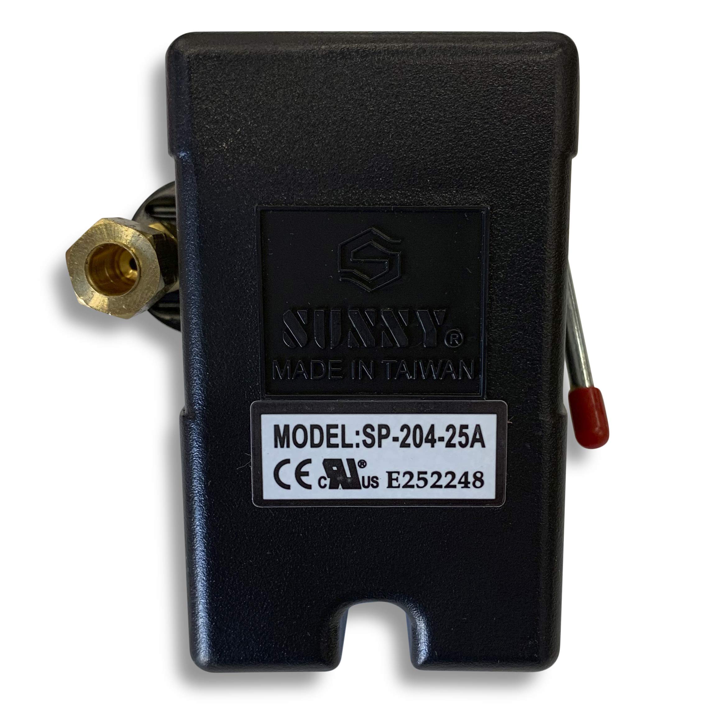 New Heavy Duty Pressure Switch for Air Compressor 25 amp 95-125 Four Port Connection w/unloader & on/off lever - free shipping