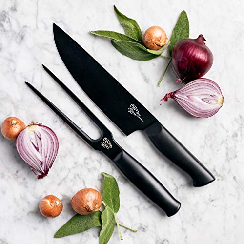 GreenPan Chop & Grill Chef's Knife & Chef's Fork Set