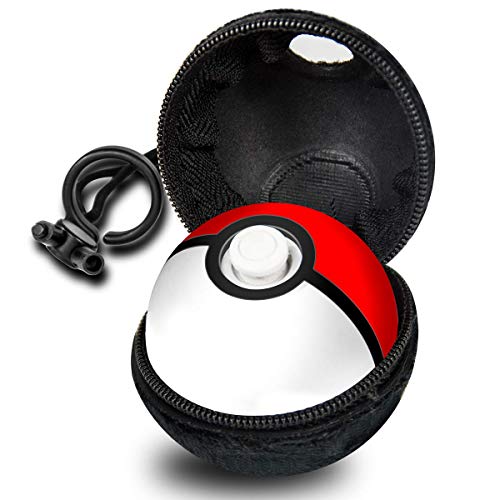 Case Compatible with Pokeball Plus, Pokeball Plus Case Cover for Nitendo Switch Accessories Pokeball, Black, by Oritys.