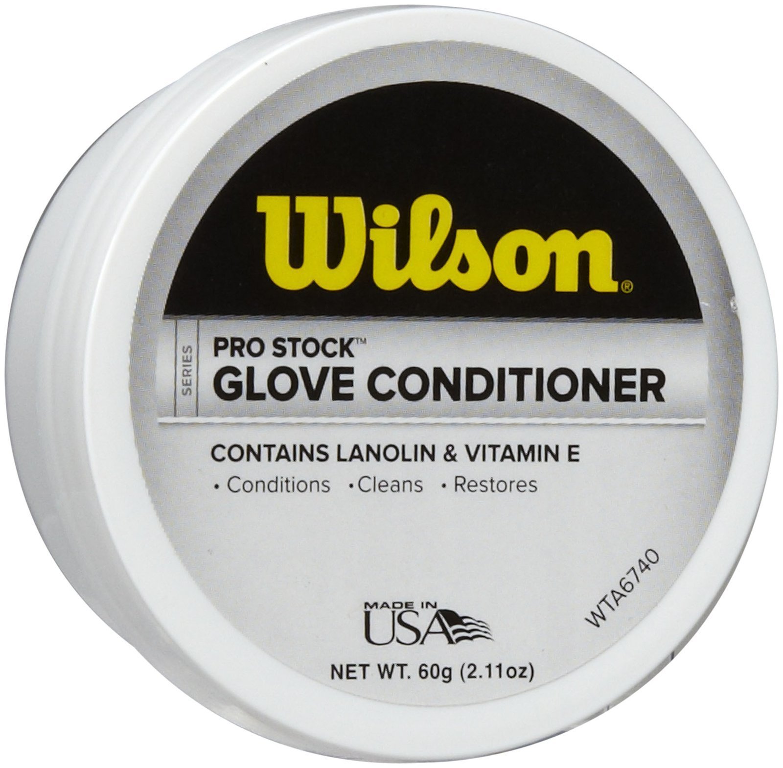 Wilson Pro Stock baseball, softball Glove Conditioner White, One Size
