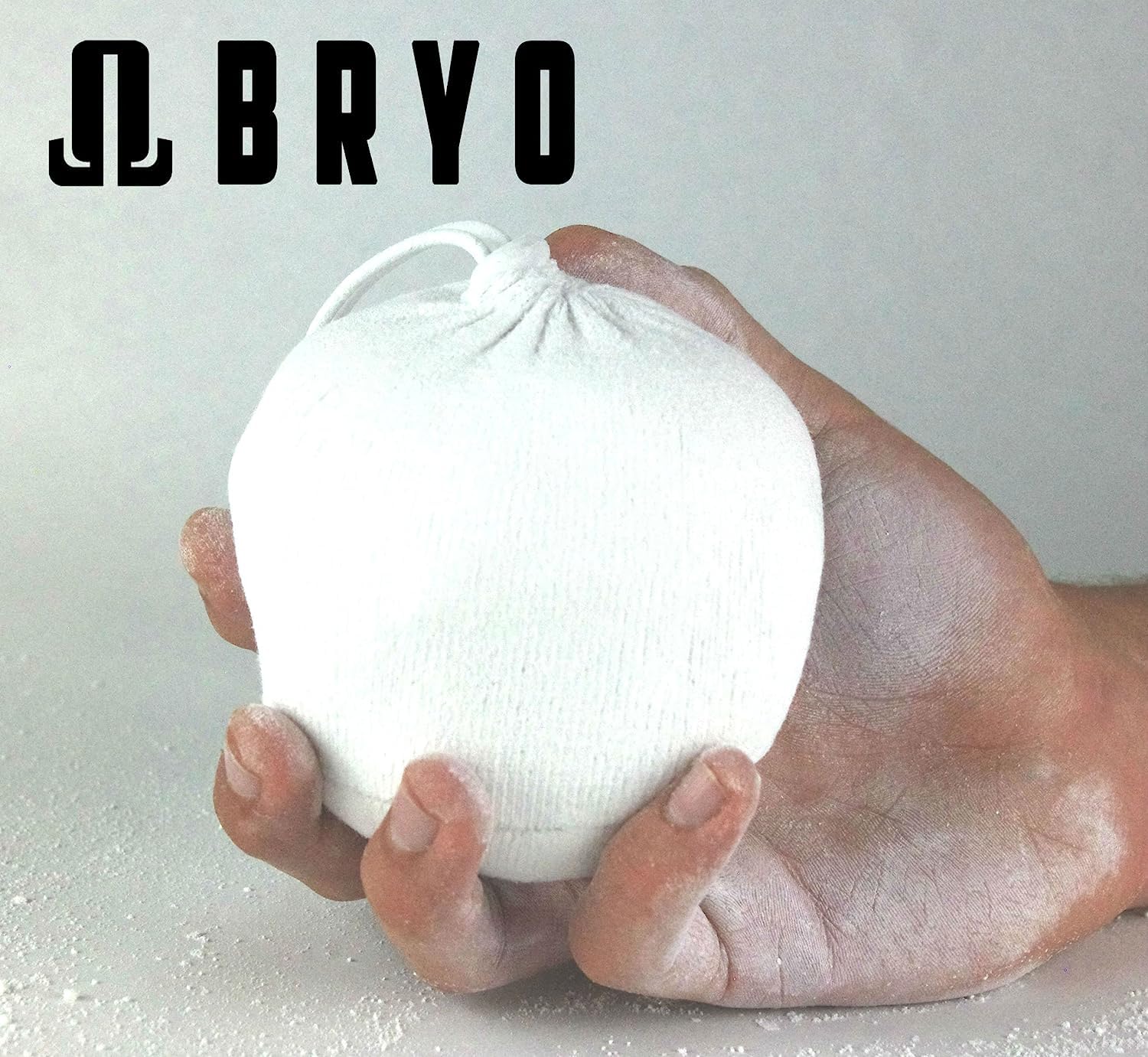 Chalk Ball 3 oz with Storage Bag - Premium Chalk for Rock Climbing, Weightlifting, Gymnastics, Crossfit & More - Mess Free Gym Chalk with Refillable Sock - Natural Drying Formula