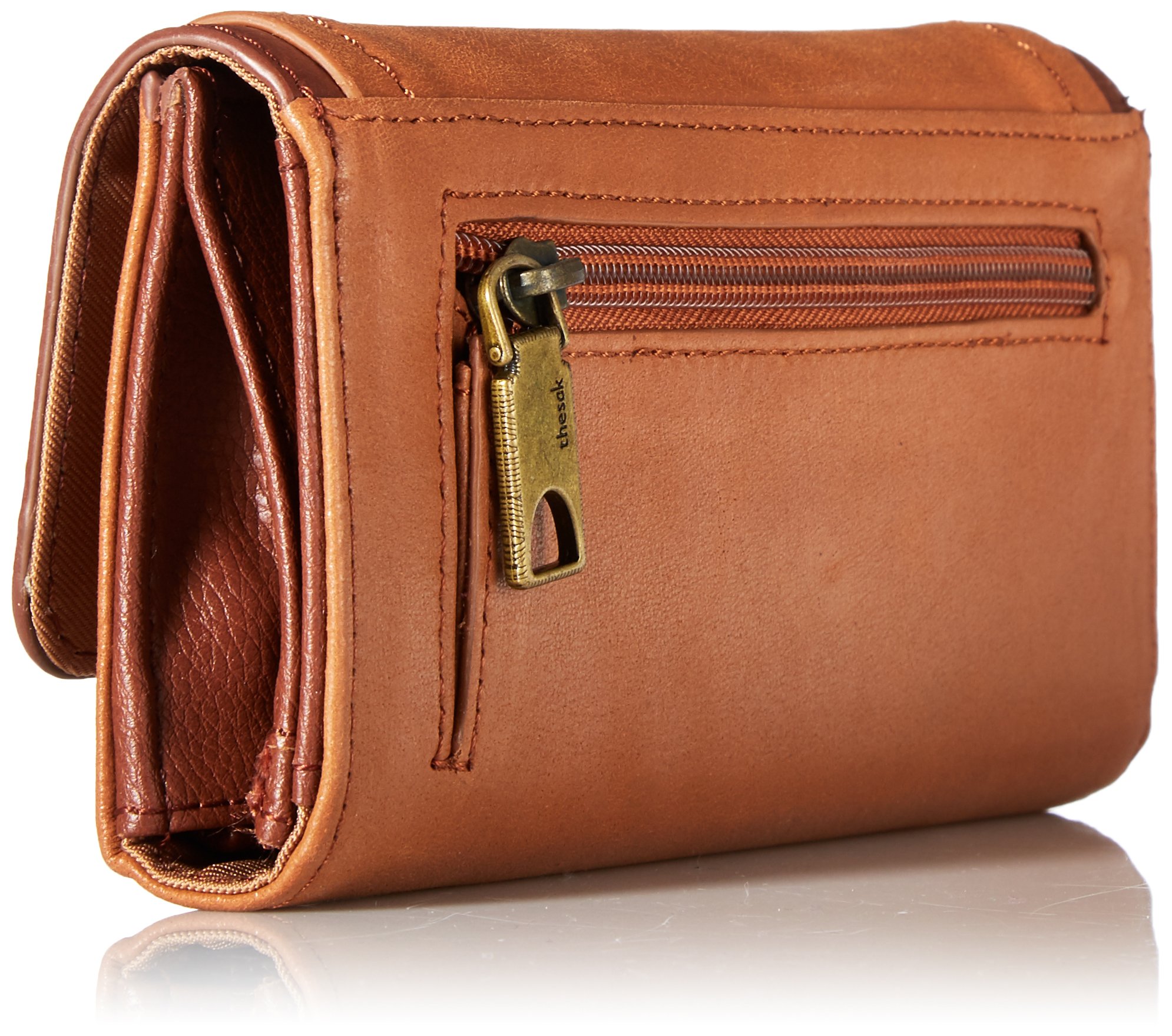 The Sak Iris Flap Wallet Tobacco Staples 1 One Size
