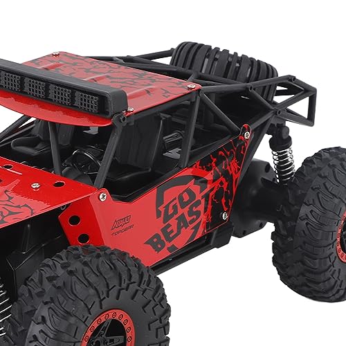 HEEPDD RC Toy Cars, Strong Adhesion Anti Slip 2.4Ghz Offroad Car for Gift (Red)