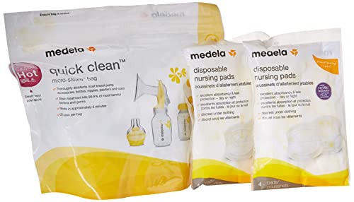 Medela, Pump Parts, Sonata Double Pumping Kit, Authentic Spare Parts Designed for Sonata Breast Pump, Made Without BPA